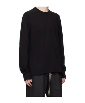 Rick Owens Temple Crew Neck Sweatshirt
