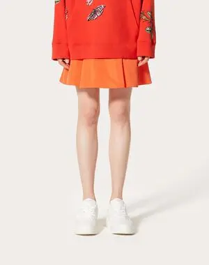 Valentino Garavani High-waisted A-line Mini Skirt