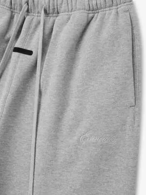 Fear Of God Embroidered Drawstring Trousers - Gray