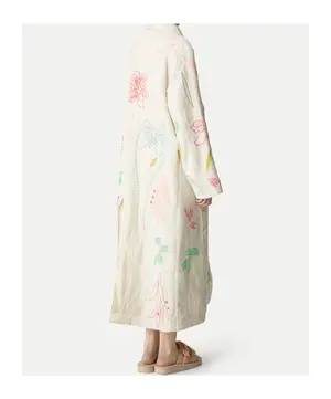 FORTE_FORTE Embroidered Velvet Coat
