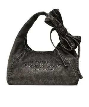 Marc Jacobs The Sack Bow Shoulder Bag - Black