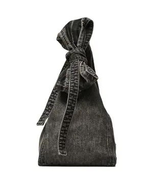 Marc Jacobs The Sack Bow Shoulder Bag - Black