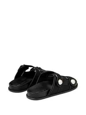 JIMMY CHOO Open-toe Flat Sandals