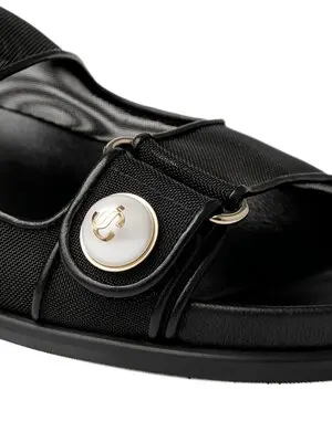 JIMMY CHOO Open-toe Flat Sandals