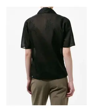 Our Legacy X-ray Shirt With Floral Embroidery