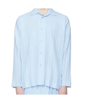 Issey Miyake Textured Panel Shirt
