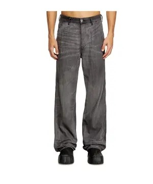 DIESEL® Slant Pockets Straight Leg Jeans