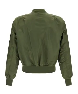 ENTIRE STUDIOS Zip-up Bomber Jacket - Green