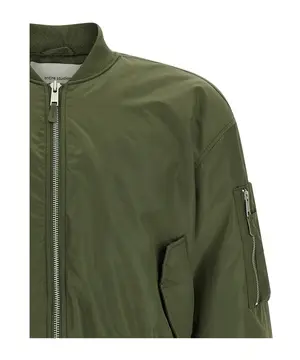 ENTIRE STUDIOS Zip-up Bomber Jacket - Green