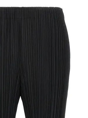 PLEATS PLEASE BY ISSEY MIYAKE Skyline Pleated Flare Pants