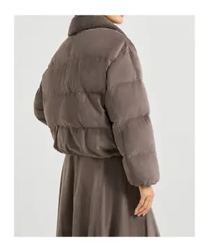 Brunello Cucinelli Monili Detail Down Jacket