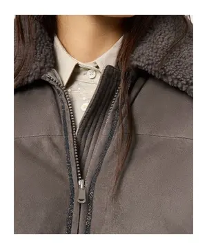Brunello Cucinelli Monili Detail Down Jacket