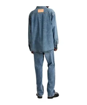 J.W.ANDERSON Jw Anderson Logo Patch Denim Shirt