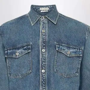 J.W.ANDERSON Jw Anderson Logo Patch Denim Shirt