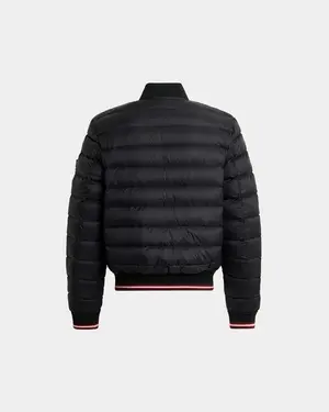 Bally Nylon Light Puffer Jacket With Quilted Detailing - Black