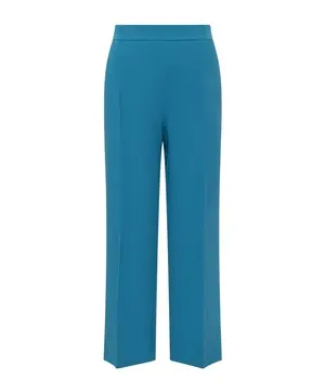 Etro Zip Fastened Flared Trousers - Blue