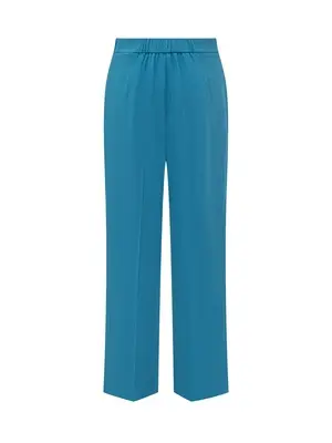Etro Zip Fastened Flared Trousers - Blue