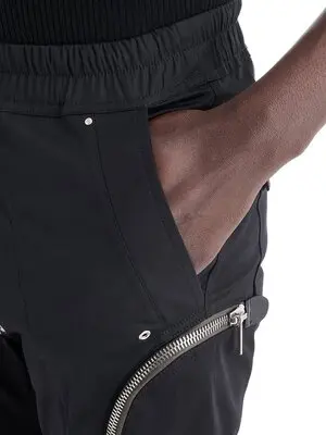 Rick Owens Bauhaus Zip-detail Cargo Trousers - Black