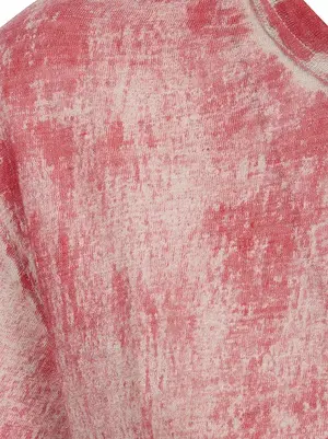 Comme Des Garçons Short Sleeve T-shirt - Pink