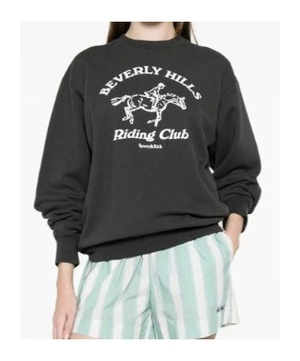SPORTY  RICH Sporty & Rich Crewneck Long Sleeve Sweatshirt