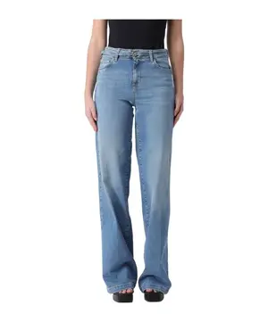 Liu Jo Belted Straight-leg Jeans