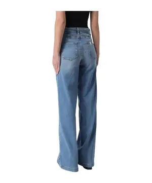 Liu Jo Belted Straight-leg Jeans