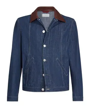 Men's Denim Collared