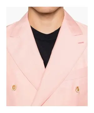 Caruso Aida Double-breasted Pocket Blazer