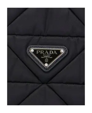 Prada Re-nylon Quilted Blouson Jacket