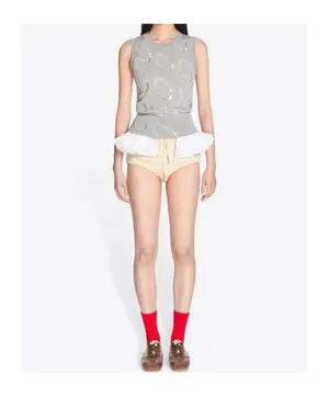 Dries Van Noten Embroidered Merino Wool Vest
