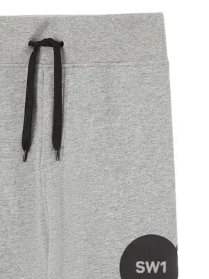 Burberry Printed Cotton Sweatpants With Drawstring Waist