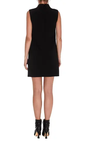 Moschino Sleeveless Collared Dress With Logo Detail