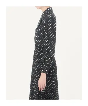 Valentino Garavani Polka Dot Printed Shirt With Scarf Detail