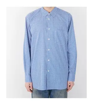 Comme Des Garçons Plaid Shirt - Blue