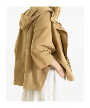 Eleventy Hooded Buttoned Jacket