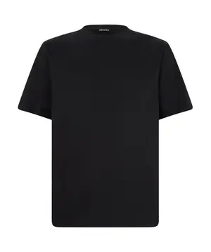 Zegna Classic Crew Neck T-shirt - Black