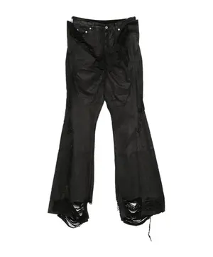 Rick Owens Frayed Jeans For Men