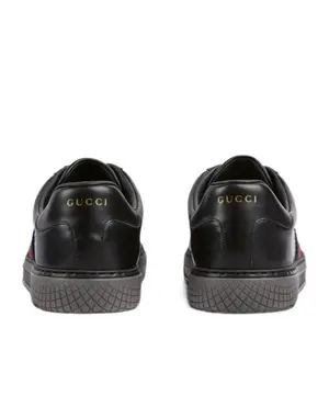 Gucci Web Detailed Ace Low-top Trainers