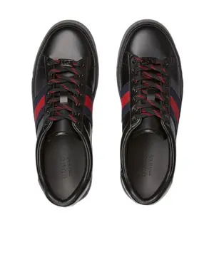 Gucci Web Detailed Ace Low-top Trainers