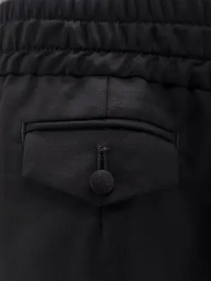 Dolce & Gabbana Straight Leg Jogging Trousers - Black