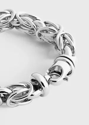TOTEME Byzantine Link Bracelet - Silver