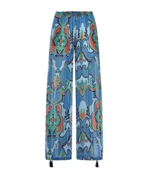Etro Wide Leg Bottoms For Women