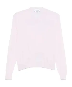 Alexander McQueen Long Sleeve Crew Neck Top