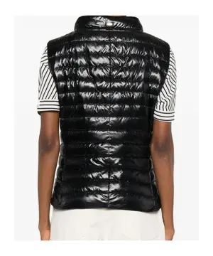 Herno Zip-fastening Quilted Gilet - Black