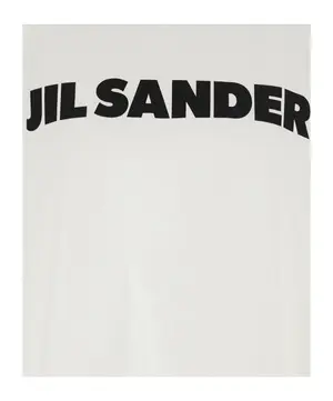 JIL SANDER Logo Print T-shirt - White