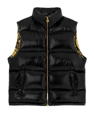 Versace Padded Zip-up Gilet