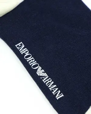 Emporio Armani Logo Crew Socks