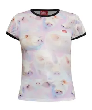 DIESEL® Diesel T-UNKIP Printed T-Shirt No