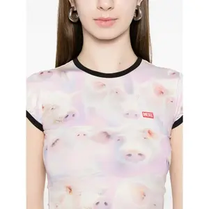 DIESEL® T-unkip Printed T-shirt - No