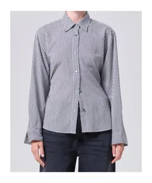 AGOLDE In Solene" Stripe Shirt